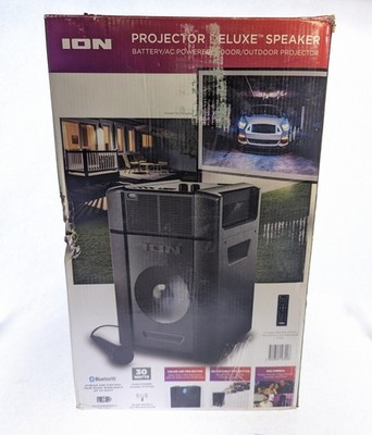 ION Audio Projector Plus LED Projector Speaker - Black 842655103008| eBay