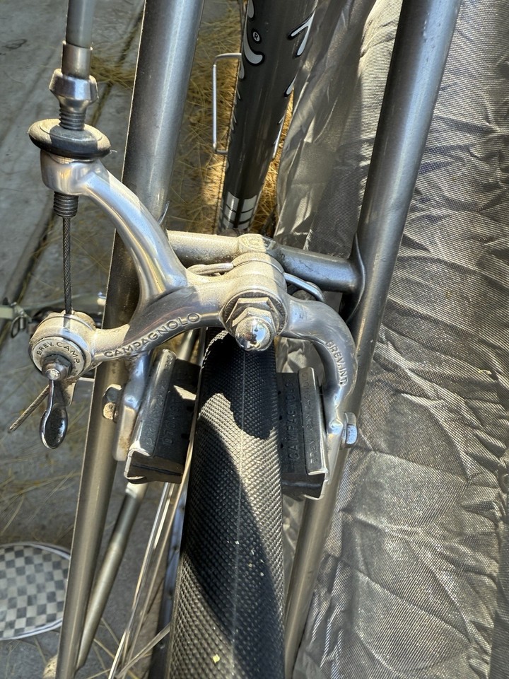 Rossin Steel Road Pantograph Campy Super Record Bike 700c | eBay