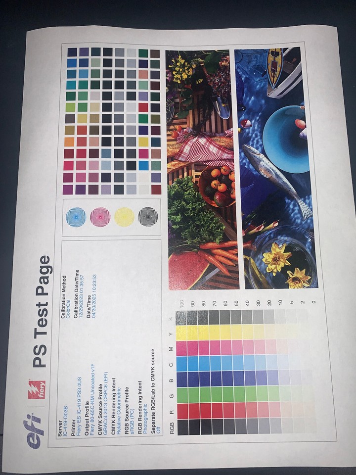 FREE SHIPPING! KONICA MINOLTA ACCURIOPRESS C4070 COLOR COPIER W/ IC419 ...