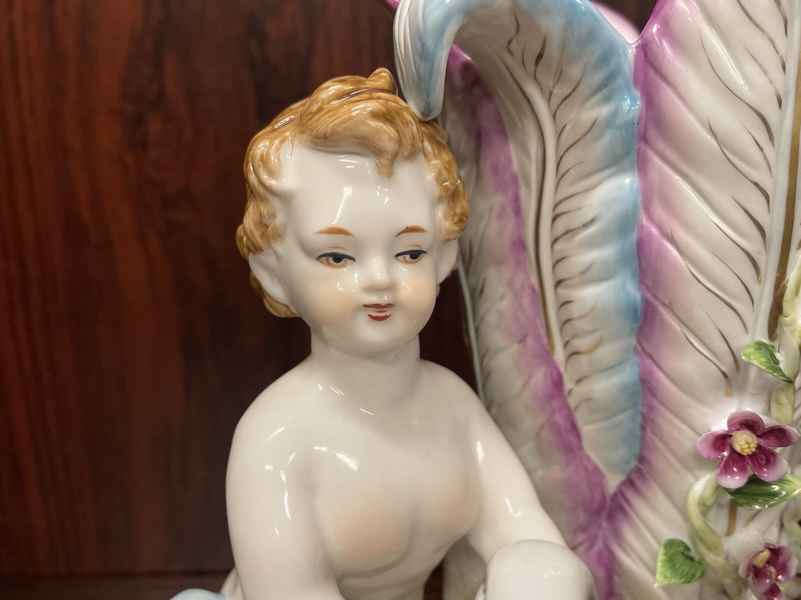 Richard Klemm Dresden German Porcelain Figural Group Figurine Tulip ...