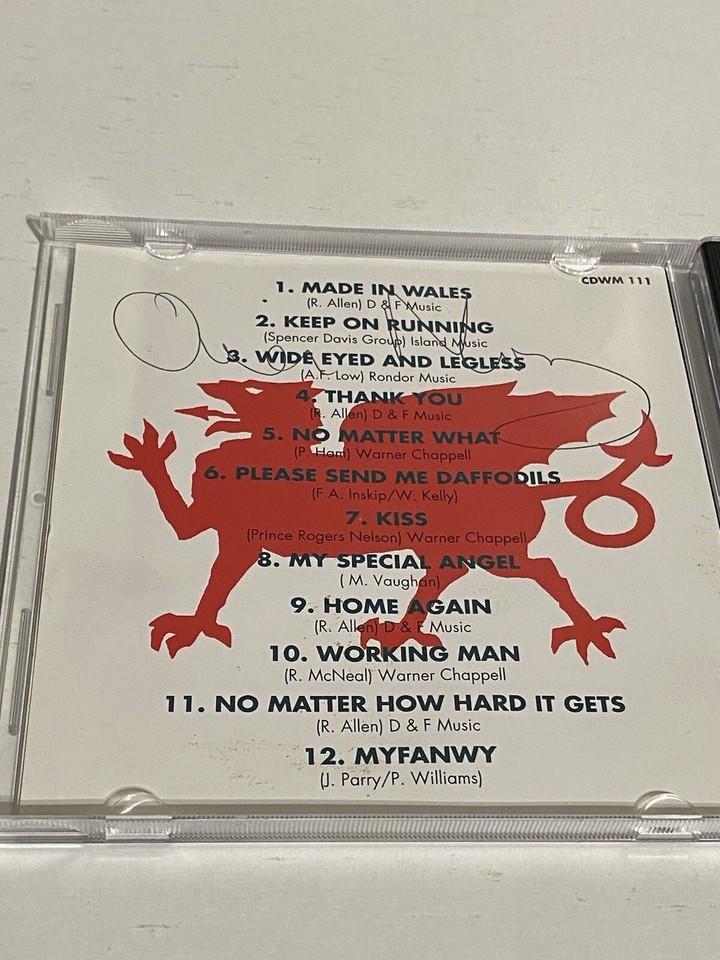 Owen Money - Made In Wales CD - Signed/Autographed By Owen Money | eBay UK