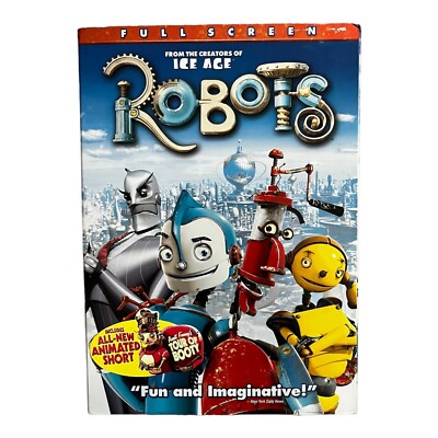 Robots DVD Movie on Full Screen NEW! 24543193845| eBay