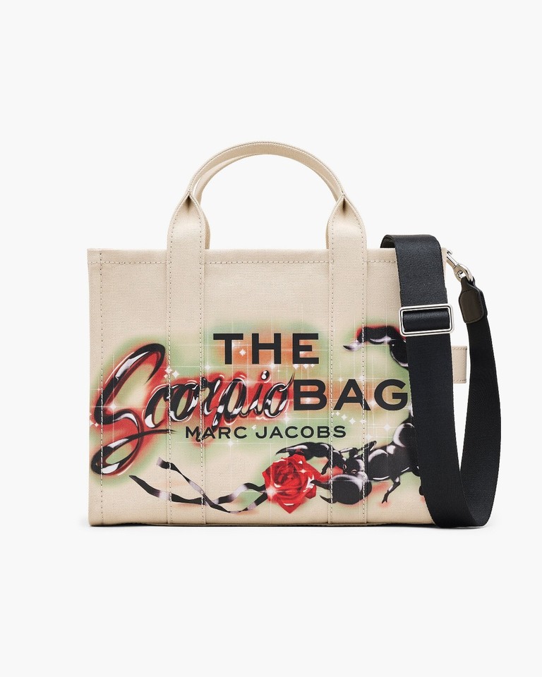 MARC JACOBS Zodiac Canvas Tote Bag Medium 12 Designs Sarah Rabin Art ...