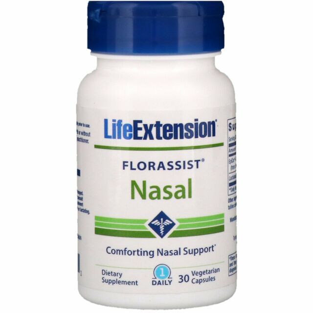 Life Extension Florassist Nasal - 30 Vegetarian Capsules for sale ...
