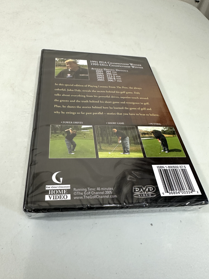 PLAY A ROUND OF GOLF WITH JOHN DALY PLAYING LESSONS FROM THE PROS | eBay