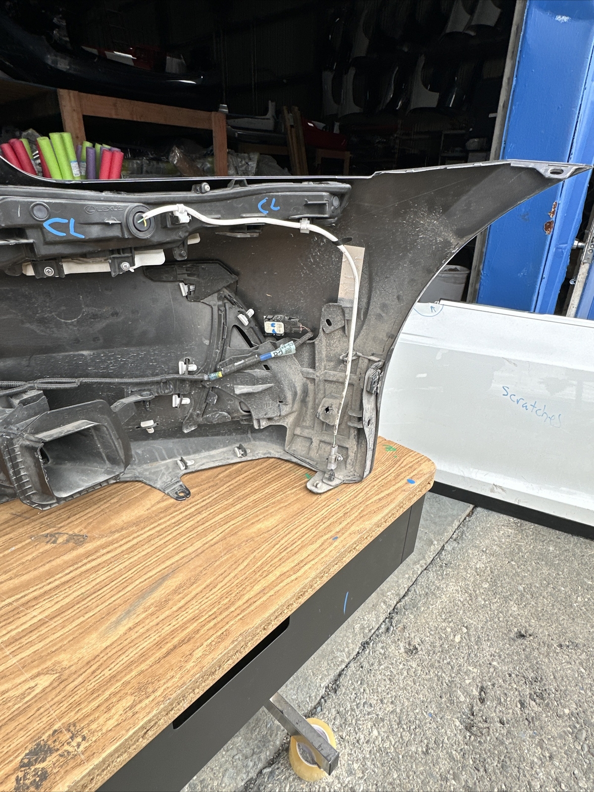 2017 - 2020 LEXUS IS IS300 FRONT BUMPER W/ GRILLE DAYTIME LAMP SENSORS ...