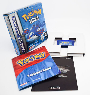 Pokémon - Saphir-Edition (Nintendo Game Boy Advance) deutsch - Spiel ...
