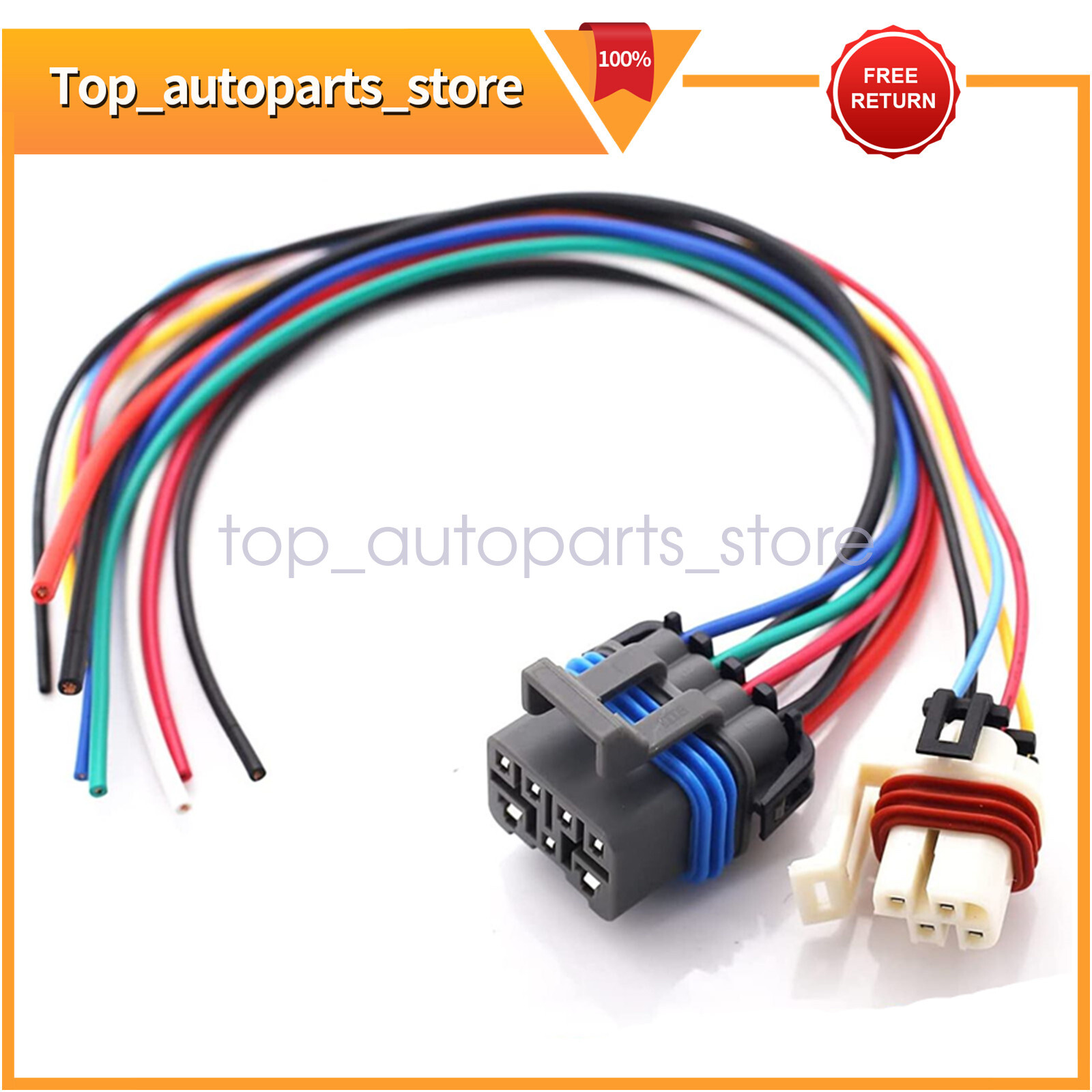 Neutral Safety Switch GM Connector - 7-Pin & 4-Pin Pigtail Set For ...