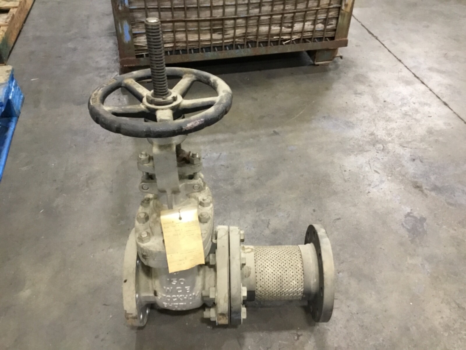 Stockham 4" 150 WCB Gate Valve 15-OF-U With Coupling #932BK FML | eBay