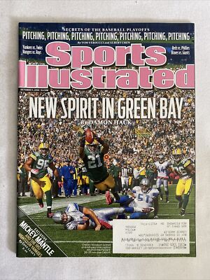 2010 October 11 Sports Illustrated Magazine Aaron Rodgers New Face ...