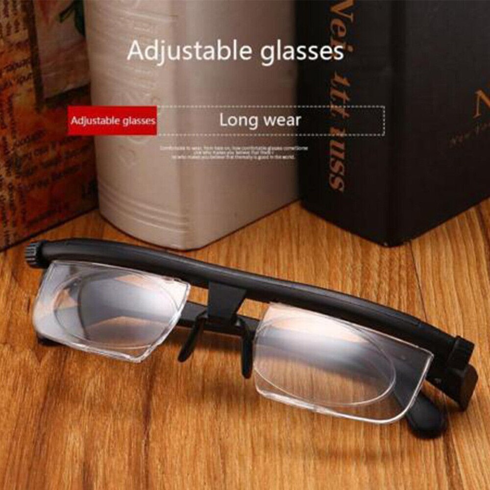 Dial Adjustable Variable Focus Glasses For Reading Distance Vision ...