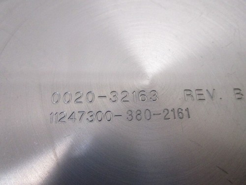 AMAT 0020-32161, PEDESTAL ESC, 200MM, NOTCH, WEB, AMAT 0010-10202, REV ...