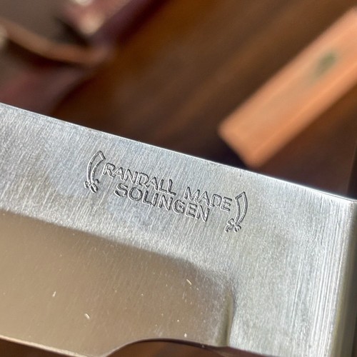 RARE! VTG 60’s Randall Knives #14 Solingen Fighter Knife Micarta ...
