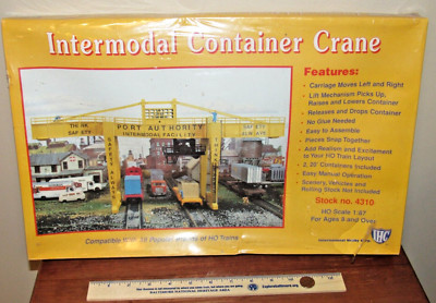 IHC ho scale INTERMODAL CONTAINER CRANE KIT for Model Train Layouts ...