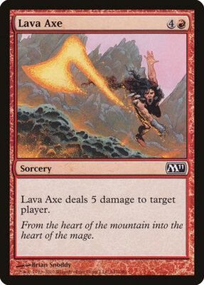 Lava Axe [Magic 2011] Magic MTG | eBay