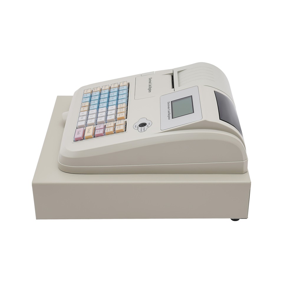 Electronic Pos Cash Register Cashier Machine With Drawer Financial ...