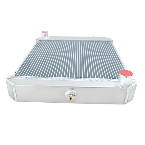 4 Row Aluminum Radiator Fit 1960-1966 1963 Chevy C10 C20 C30 K10 K20 ...