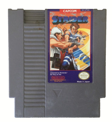 Nintendo Game NES Strider, 1985 Tested & Working | eBay