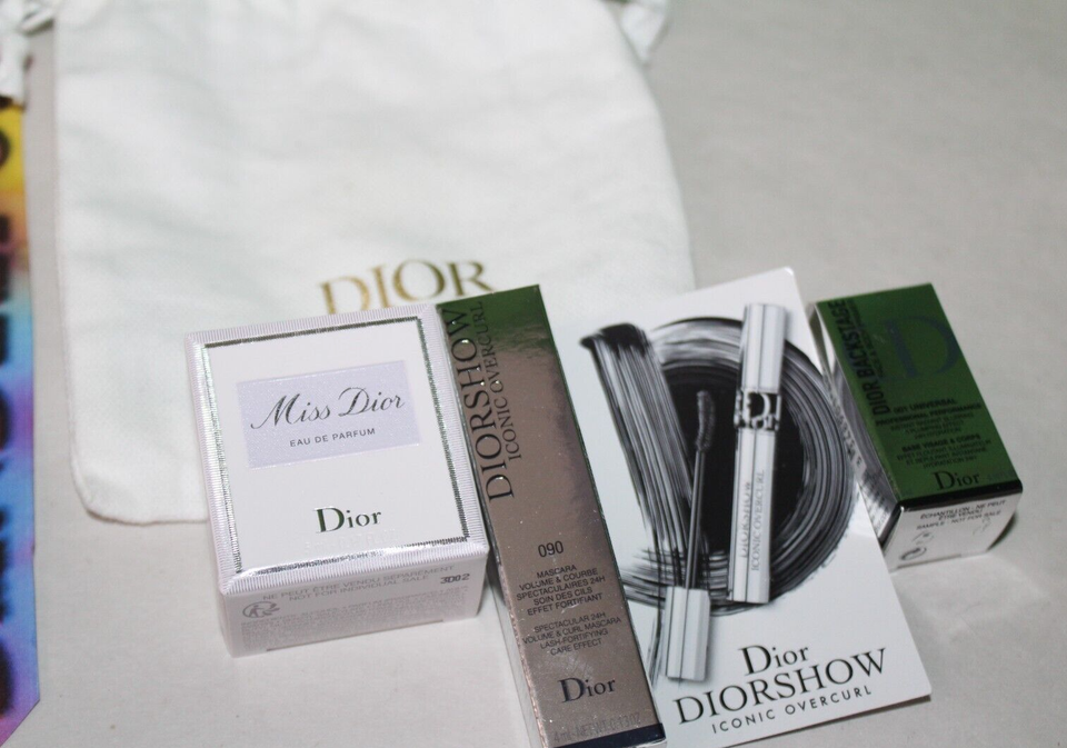 Dior Miss Dior Eau de Parfum Miniature NOS Diroshow Mascara Backstage ...