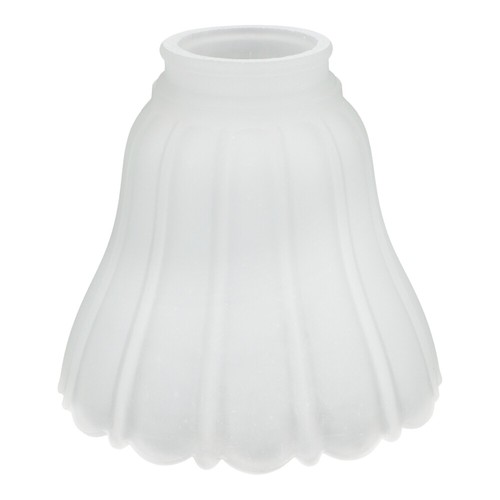 Glass Bell Shaped Lamp Shade Replacement Light Shades Frosted Lampshade ...