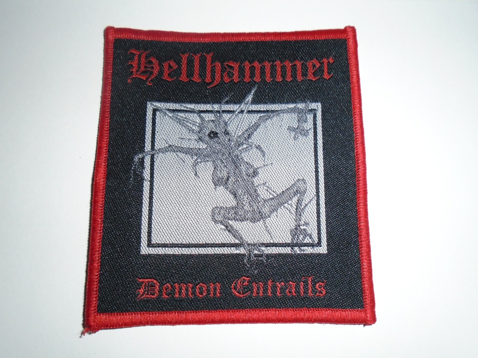 HELLHAMMER DEMON ENTRAILS WOVEN PATCH | eBay