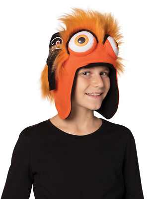 Philadelphia Flyers NHL Mascot Gritty Plush Trapper Hat One Size Tween ...