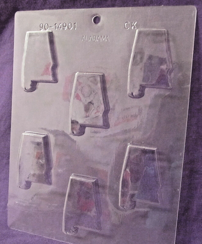 Alabama State shape chocolate candy fondant molds | eBay