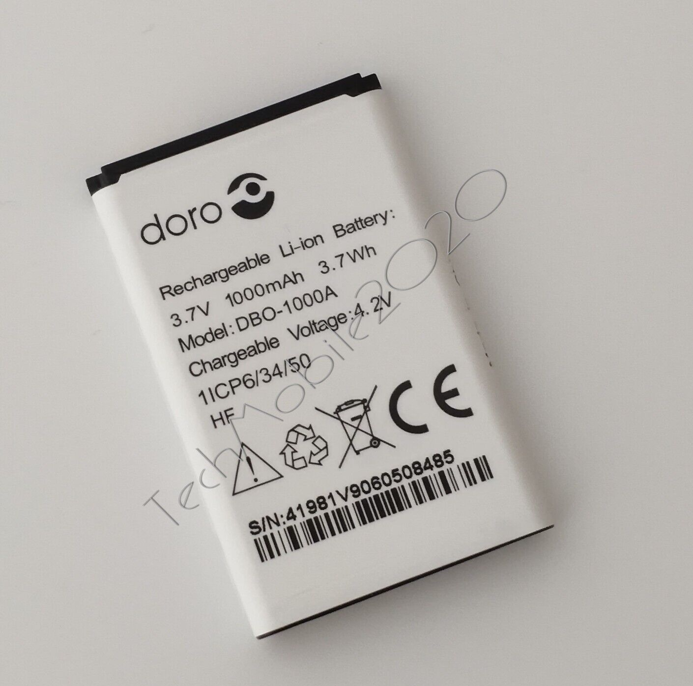 Genuine Doro DBO-1000A Battery For Doro 6040 6060 1372 2404 1370 ...