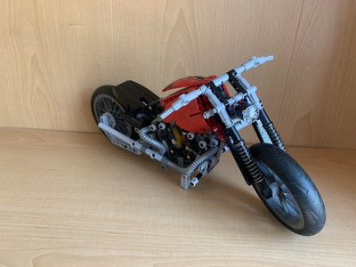 LEGO TECHNIC: Motorbike (8051), B -Model Read Description 673419129336 ...