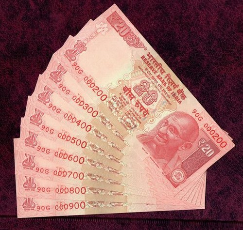 India Set of Rs 20, 8 UNC's, 2017, Urjit R Patel with Fancy Nos 000200 ...