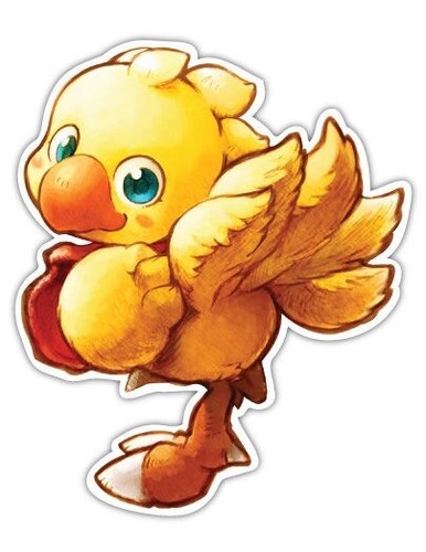 Final Fantasy Chocobo Anime Car Decal Sticker 001 | eBay