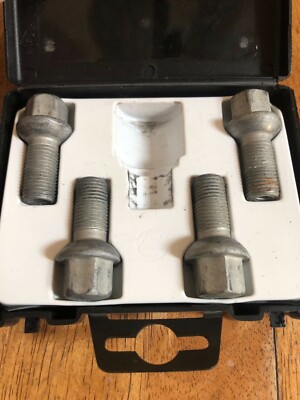4 USED 2013 MERCEDES BENZ SLK AMG WHEEL RIM LUG NUTS BOLTS BOLT NUT 5 ...