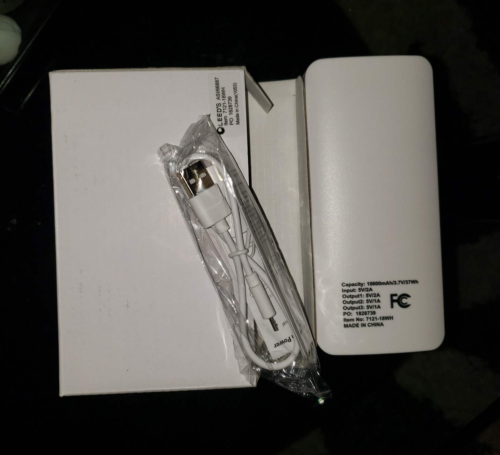 10000mAh Cell Phone External Battery Pack, Portable Phone Charger Power ...