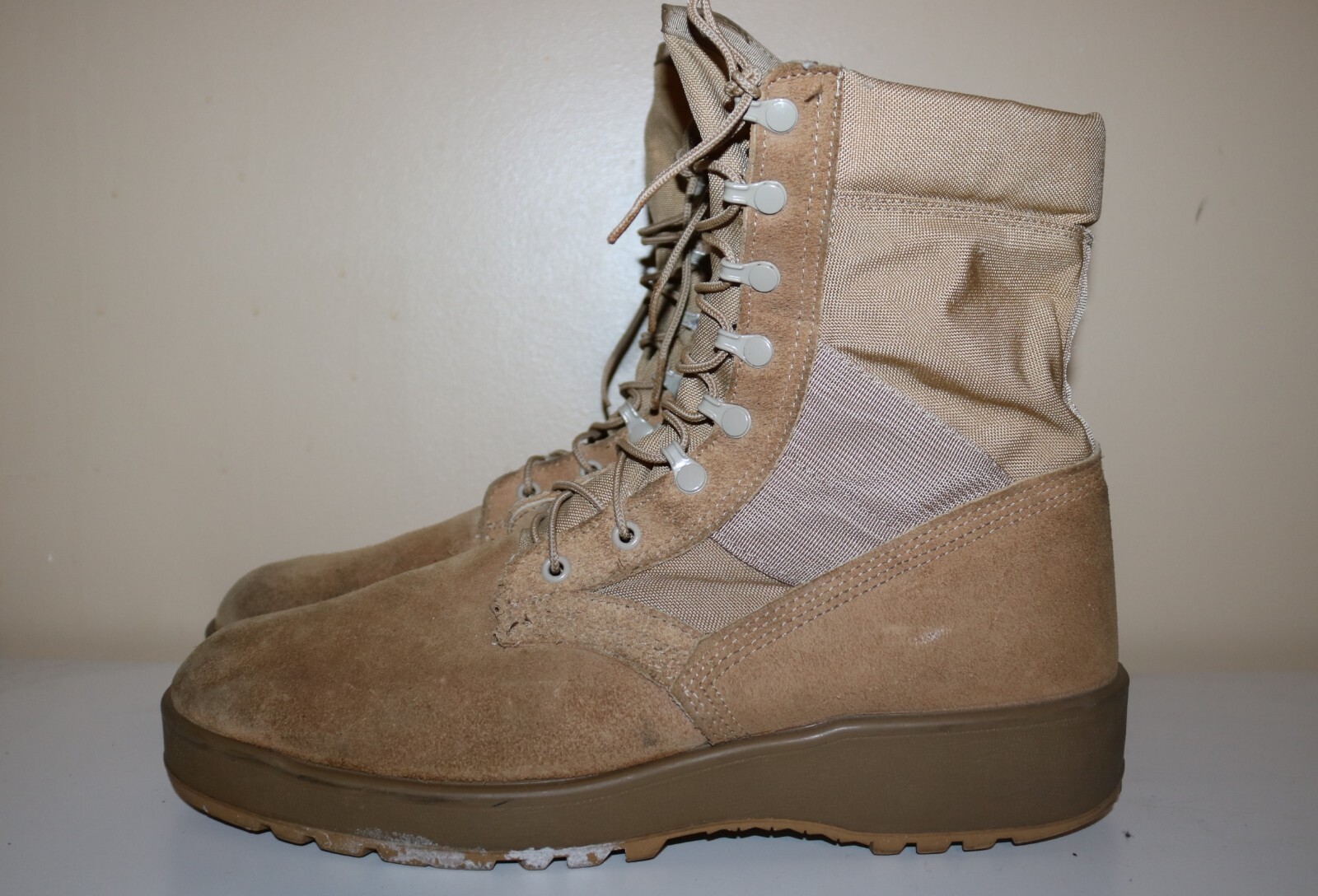 ROCKY VIBRAM ARMY COMBAT BOOTS 789 HOT WEATHER SIZE 1… - Gem