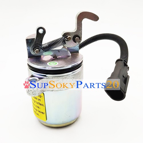Fuel Shut Off Solenoid BOBCAT 6686715 863 864 873 883 Diesel Deutz Skid ...