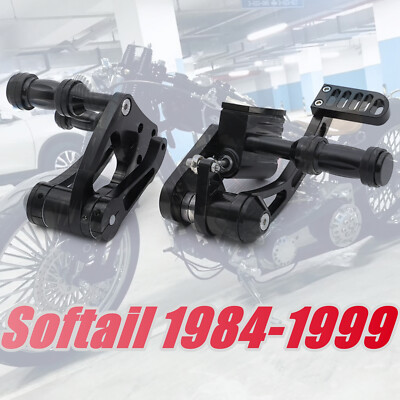 Softail 84-99 New Forward Controls Foot Pegs for Harley Fatboy Heritage ...