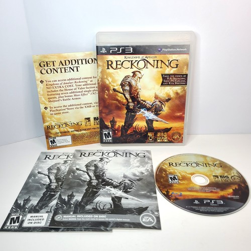 Kingdoms of Amalur: Reckoning (PlayStation 3 PS3 2012) 100% Complete in ...