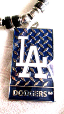 LOS ANGELES DODGERS Metal Emblem Team Logo Necklace #01 - NEW | eBay