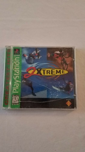 2XTREME SONY PLAYSTATION 1 PS1 VIDEO GAME COMPLETE Skateboard Snowboard ...