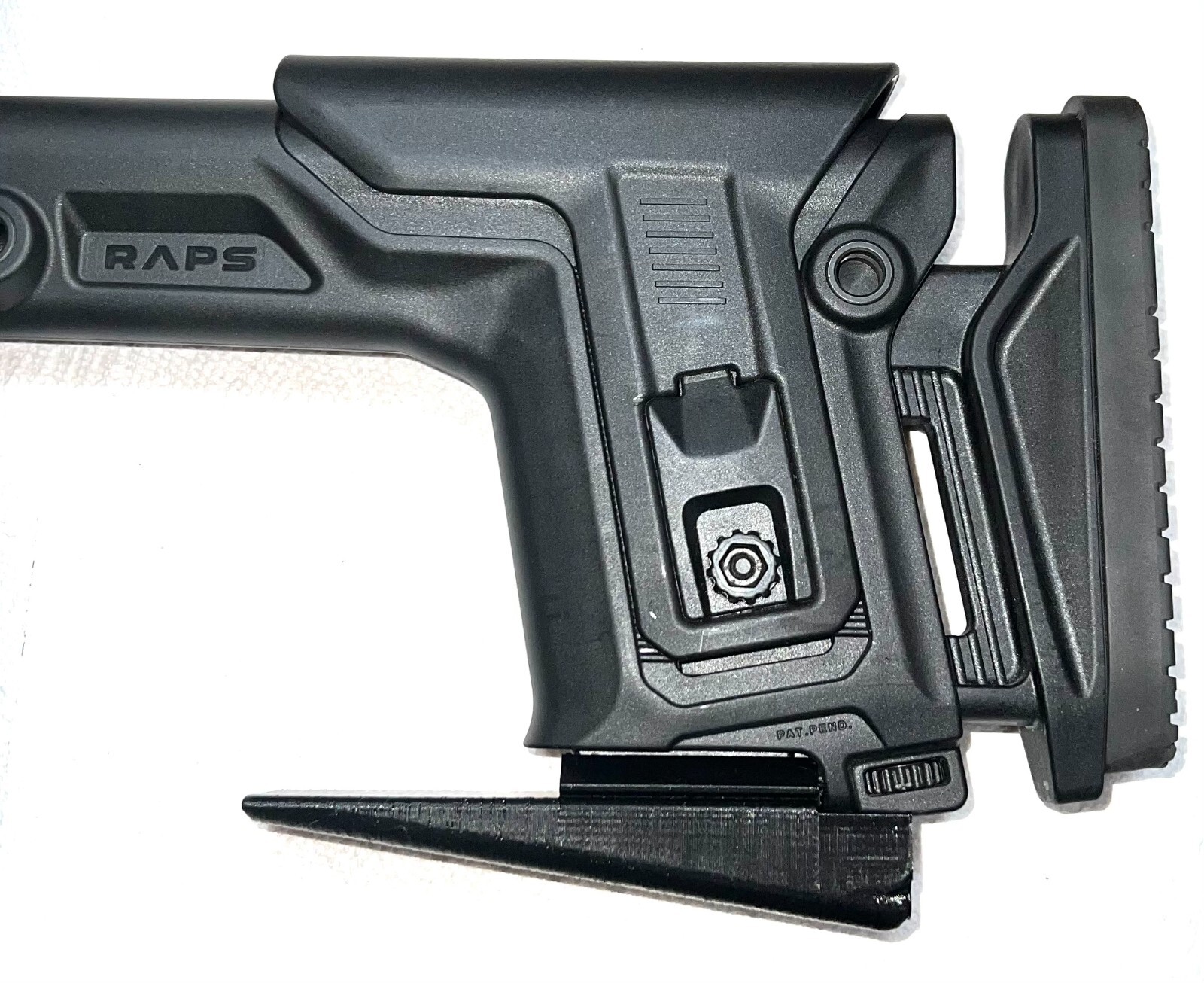 Stock Bag Rider - Two Picatinny Rail Stock Bag Riders - Low and ...