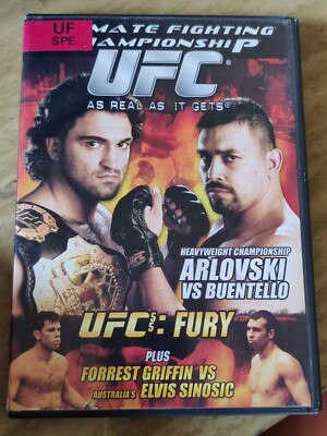 UFC 55 - Fury (DVD, 2006) 634991303026| eBay