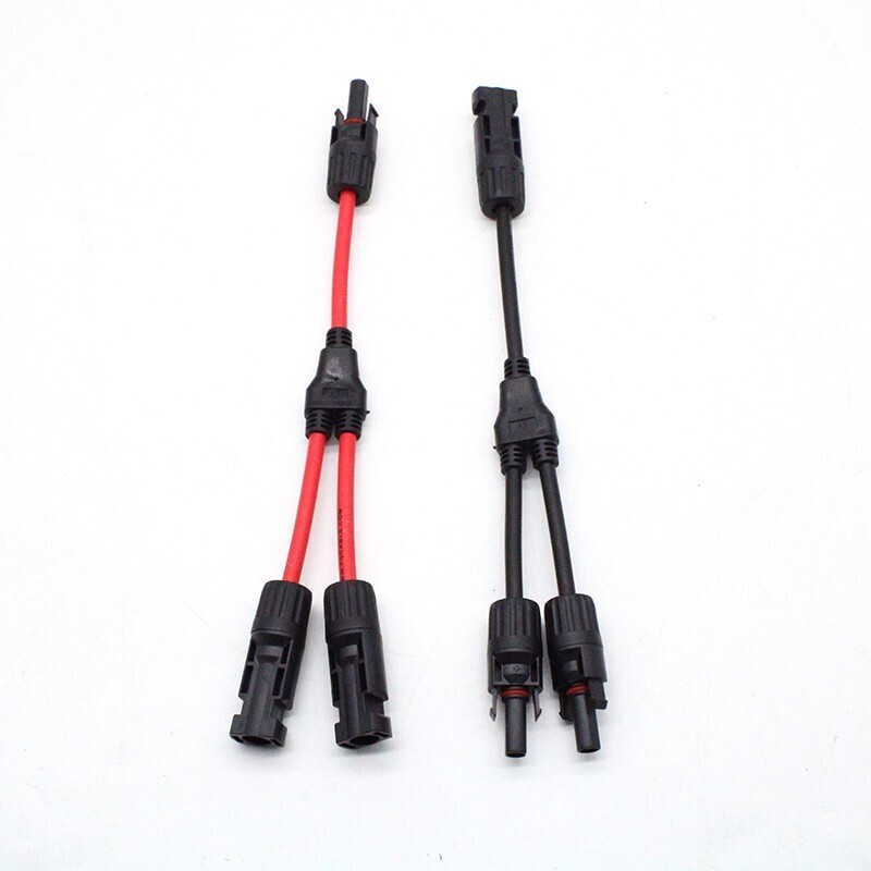 Solar Panel Y Branch Cable Connection Waterproof Adapter Y Connector ...