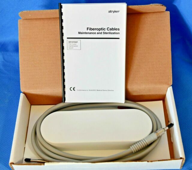 Stryker 233-050-064 Fiber Optic Light Cable - 10ft for sale online | eBay