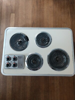 Vintage General Electric 4 burner electric cook top | eBay