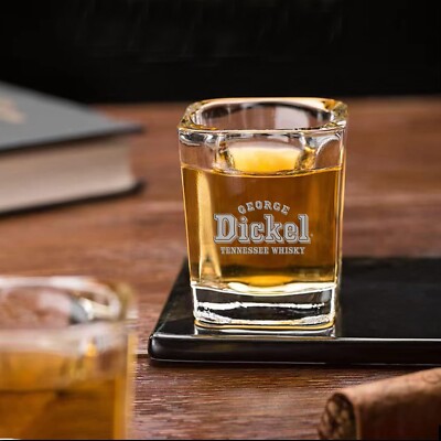 GEORGE DICKEL Whiskey Shot Glass | eBay