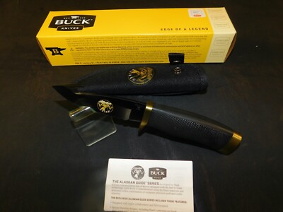 BUCK KNIFE 691 BUCK ZIPPER ALASKAN GUIDE BOS S30V | eBay