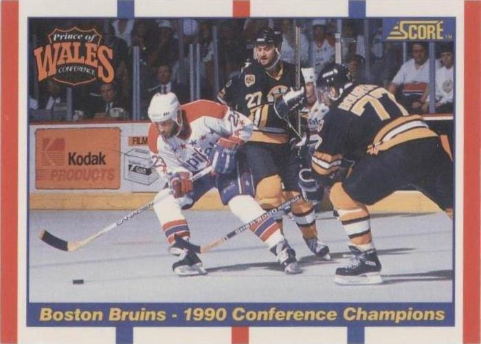 1990-91 Score - Boston Bruins #368 for sale online | eBay