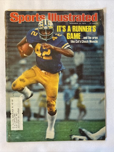 1975 November 24 Sports Illustrated Magazine Chuck Muncie NFL Ready ...