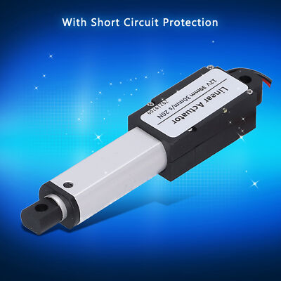 Linear Actuator 30mm DC 12V Waterproof Mini Electric Linear Actuator ...