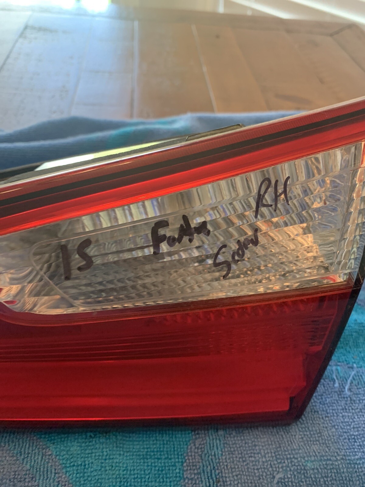 14-16 Kia Forte Sedan Rear Right Inner Tail Light Assembly Passenger RH ...